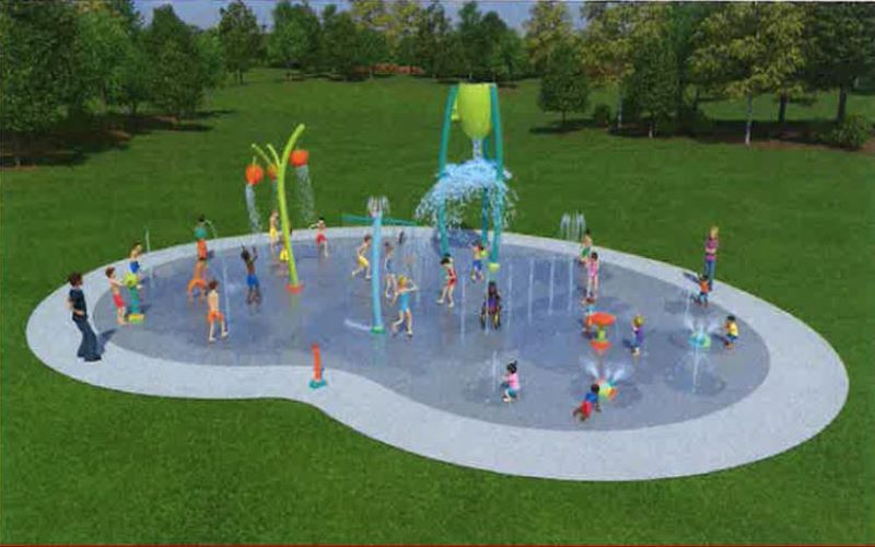 Elmer Miller Park Splash Pad - Town of Dyer