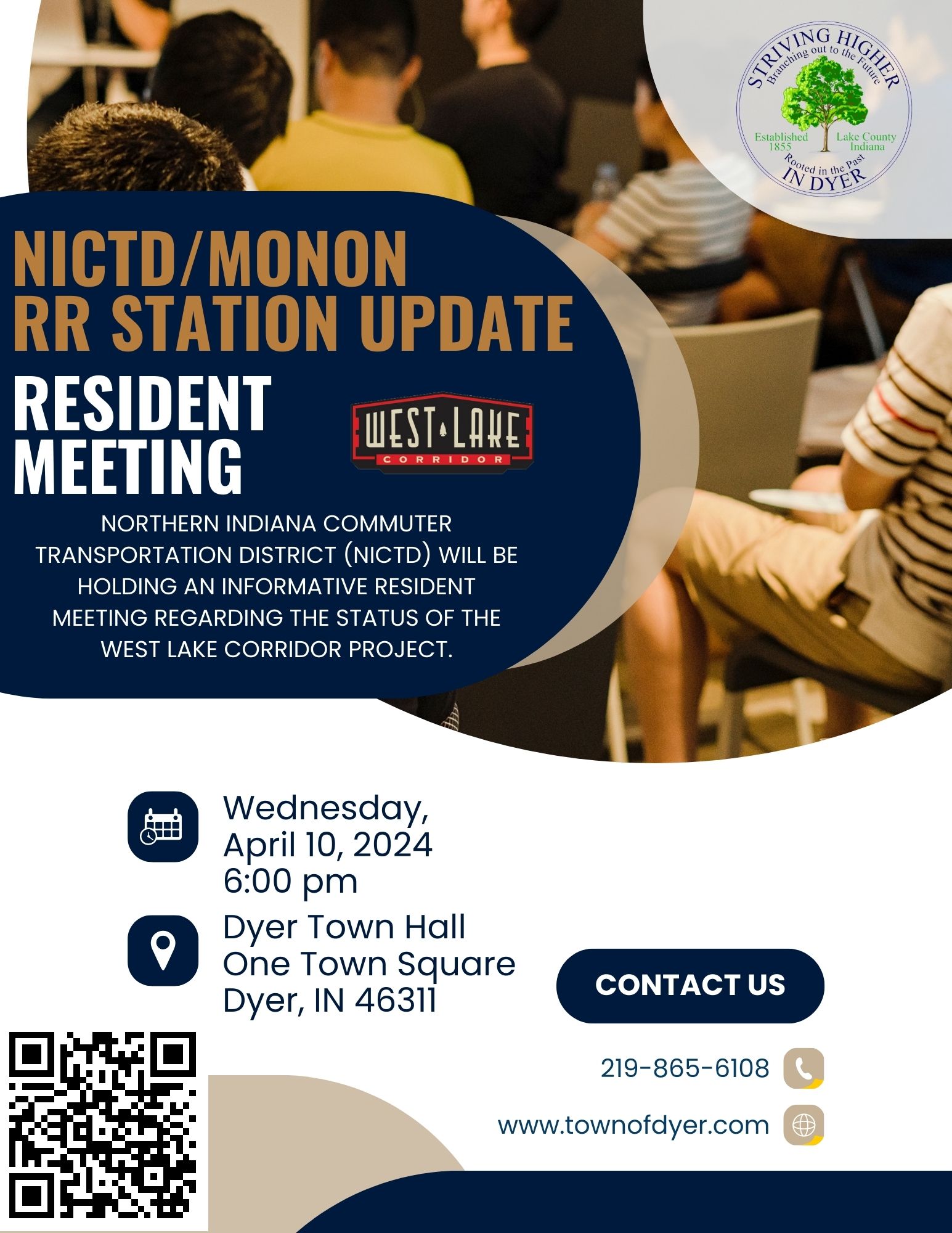 NICTD/ Monon Railroad Station Update - Town of Dyer