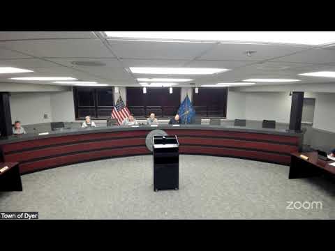 Storm Water Board Meeting 01-07-2026 - Town of Dyer